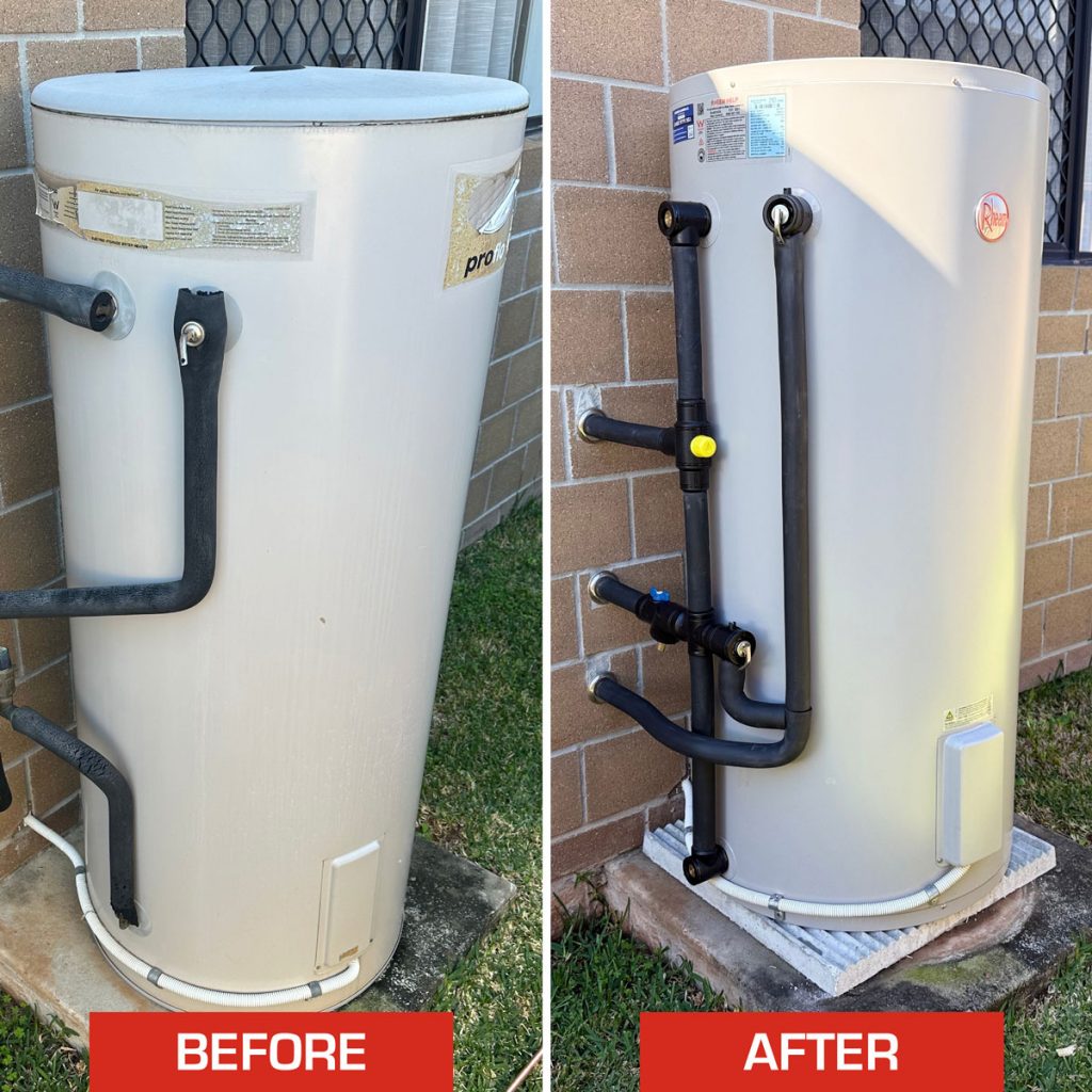 Residential Hot Water Case Study: Upgrading old system to a new Rheem ...